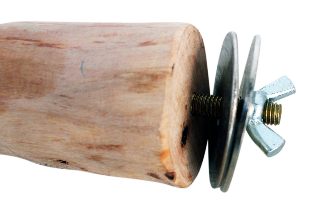 Birds Love | Sisal Rope Perch, 1.25" x 30" | Golden Cockatoo